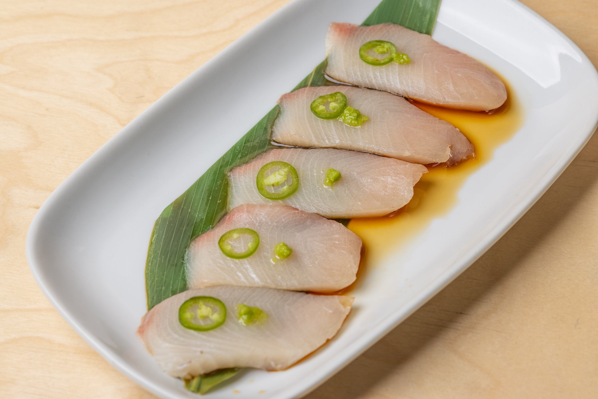 Yellowtail Sashimi With Jalapeno